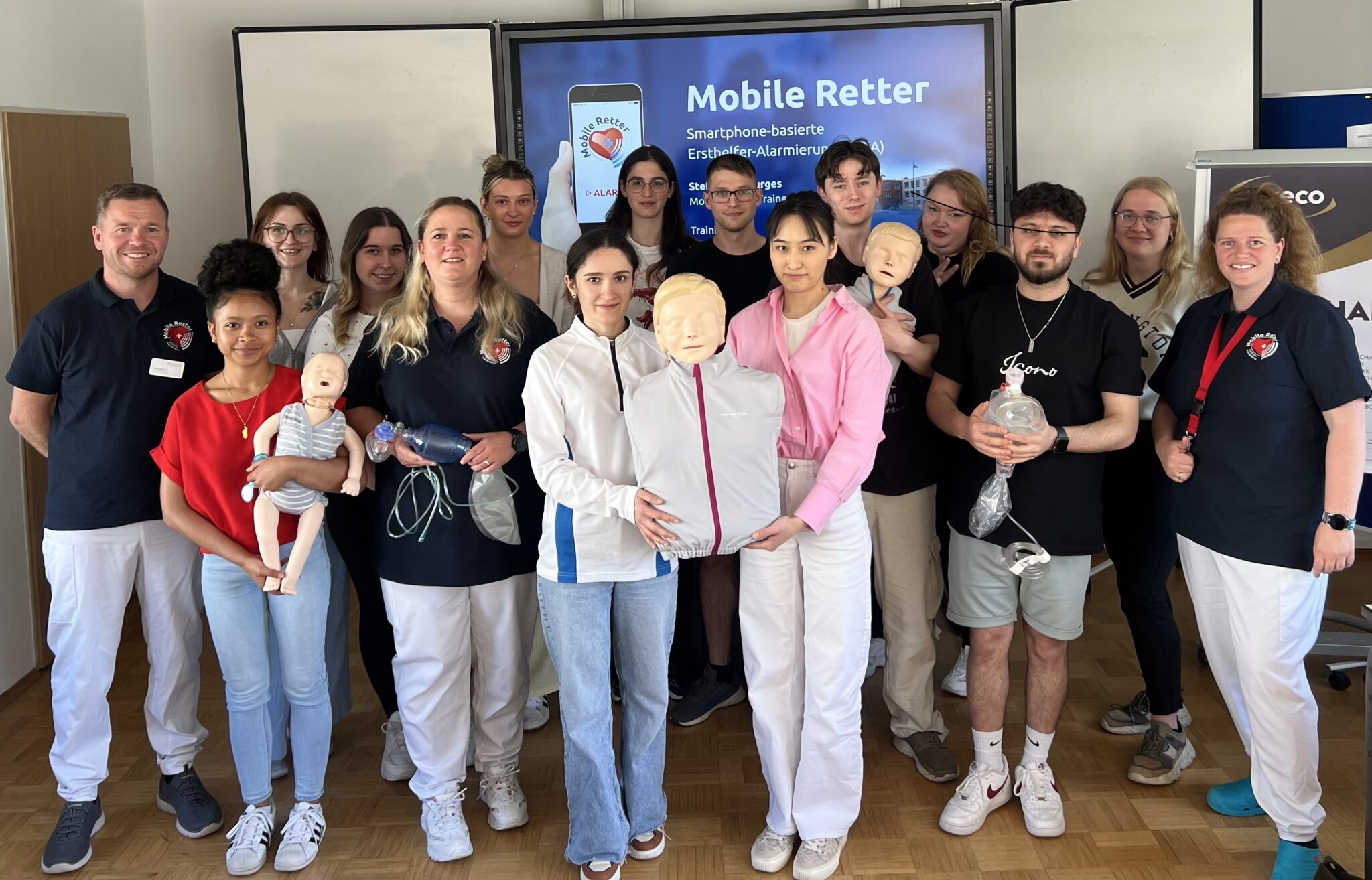 73 Mobile Retter ausgebildet - Hessenklinik Stadtkrankenhaus Korbach gGmbH
